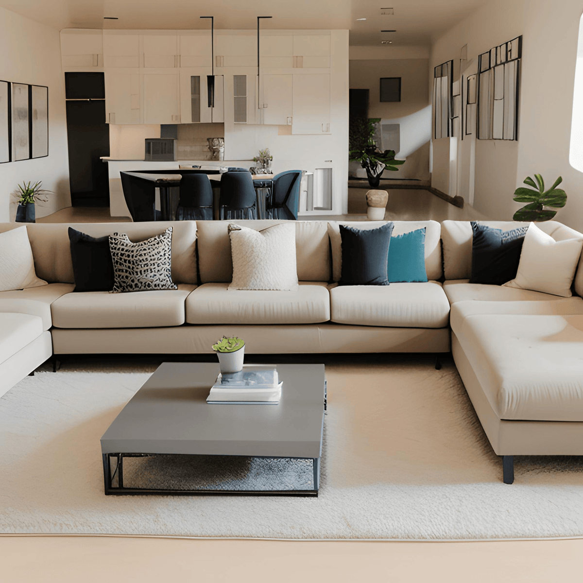 Open-Concept Furniture Arrangement: Space & Style | The A2Z Furniture