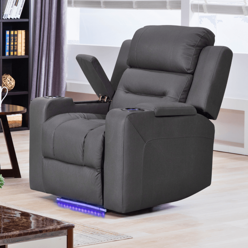 Single Recliner Chairs | Brisbane & GC | Fabric, Leather, Electric