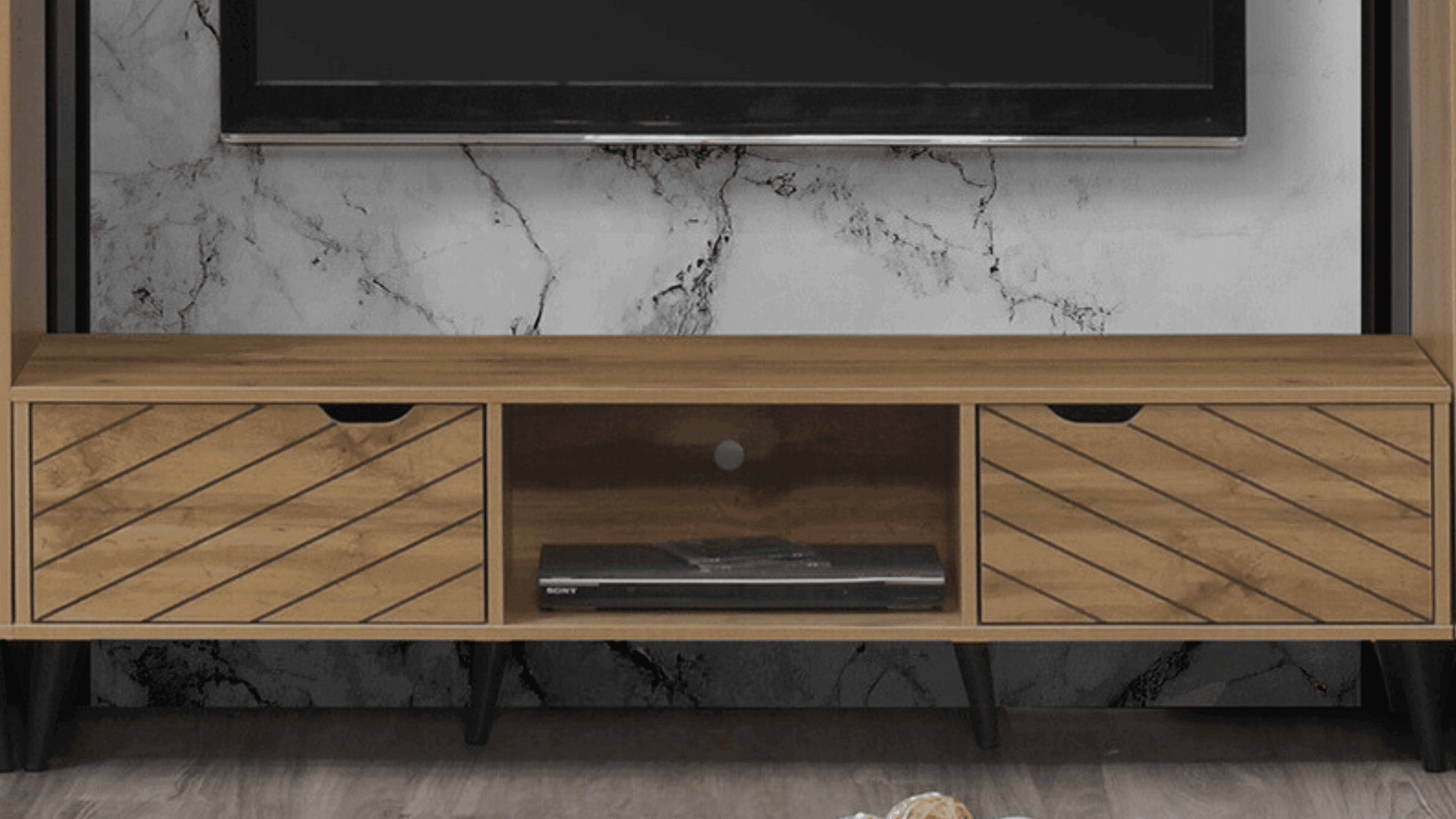 Shop Manhattan TV Unit - Stylish Wotan Oak |The A2Z Furniture